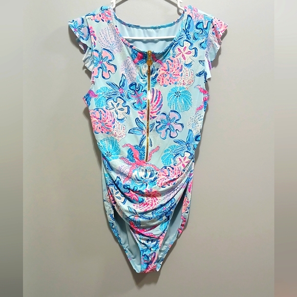 Lilly Pulitzer | Swim | Lilly Pulitzer Josette One Piece Beachcomber ...